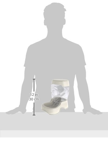 Aspen Pet Gravity Feeder, White, 6 lb