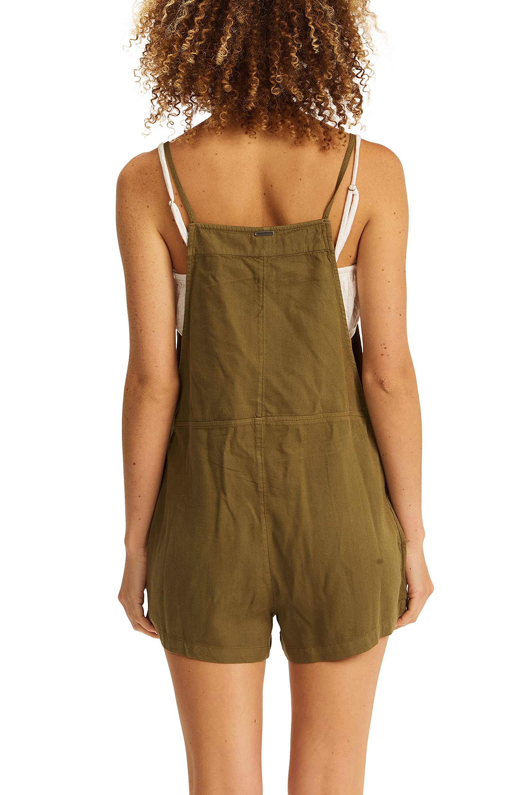 Billabong womens Out N About Overall Casual Shorts, Sage, Small US