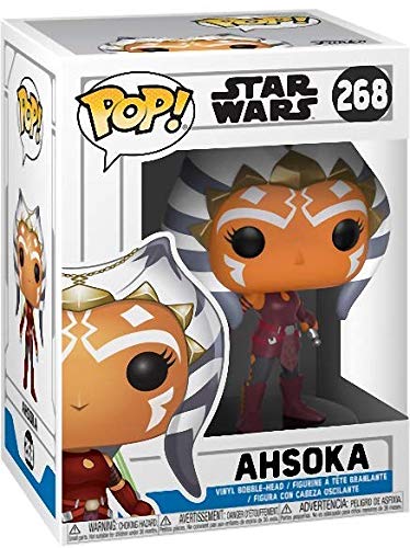 POP Star Wars: Clone Wars - Ahsoka Tano with Lightsabers Funko Vinyl Figure (Bundled with Compatible Box Protector Case)
