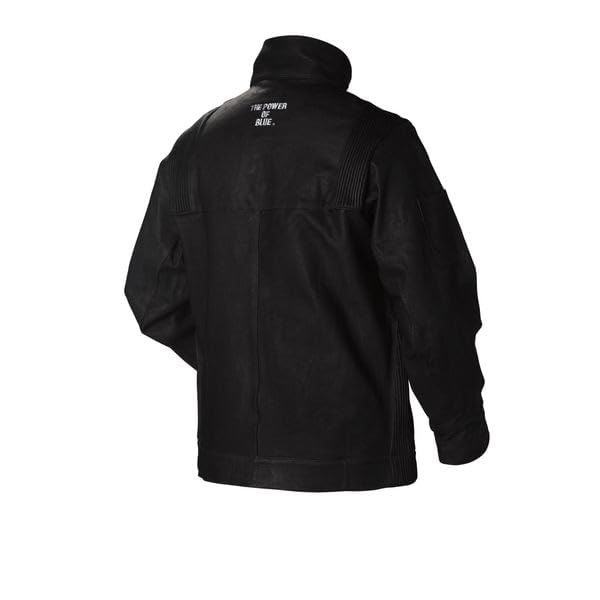 Leather Jacket, Black, Pigskin Leather, 2XL