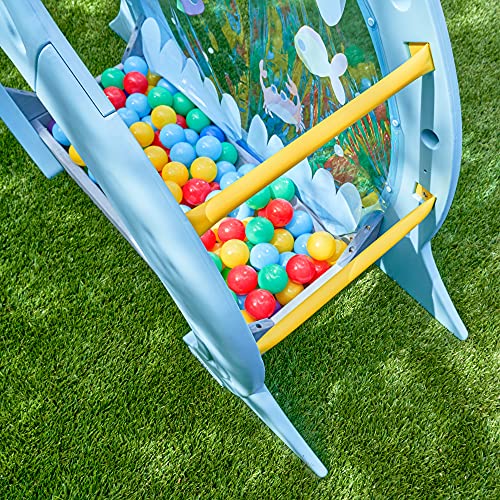 KidKraft Shark Escape Outdoor Toddler Climbing Toy with Ocean Theme Helps Build Gross Motor Skills, Gift for Ages 3-5