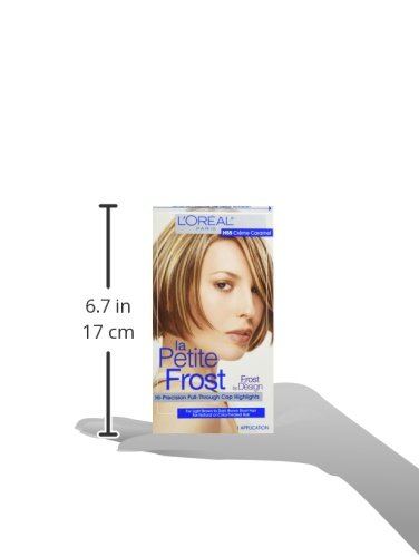 L'Oreal Paris Le Petite Frost Pull-Through Cap Highlights For Short Hair, H55 Creme Caramel