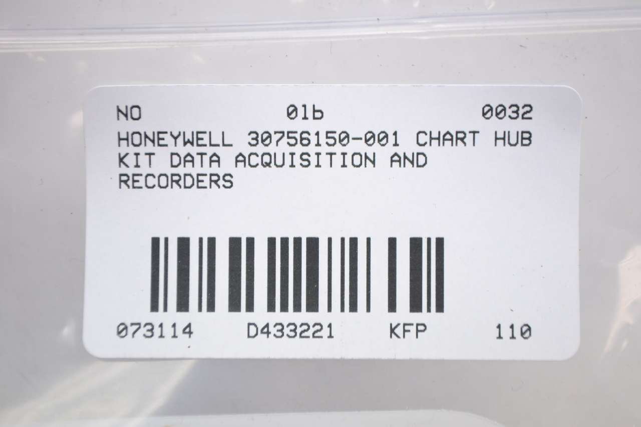 New HONEYWELL 30756150-001 Chart HUB KIT Data Acquisition and RECORDERS D433221