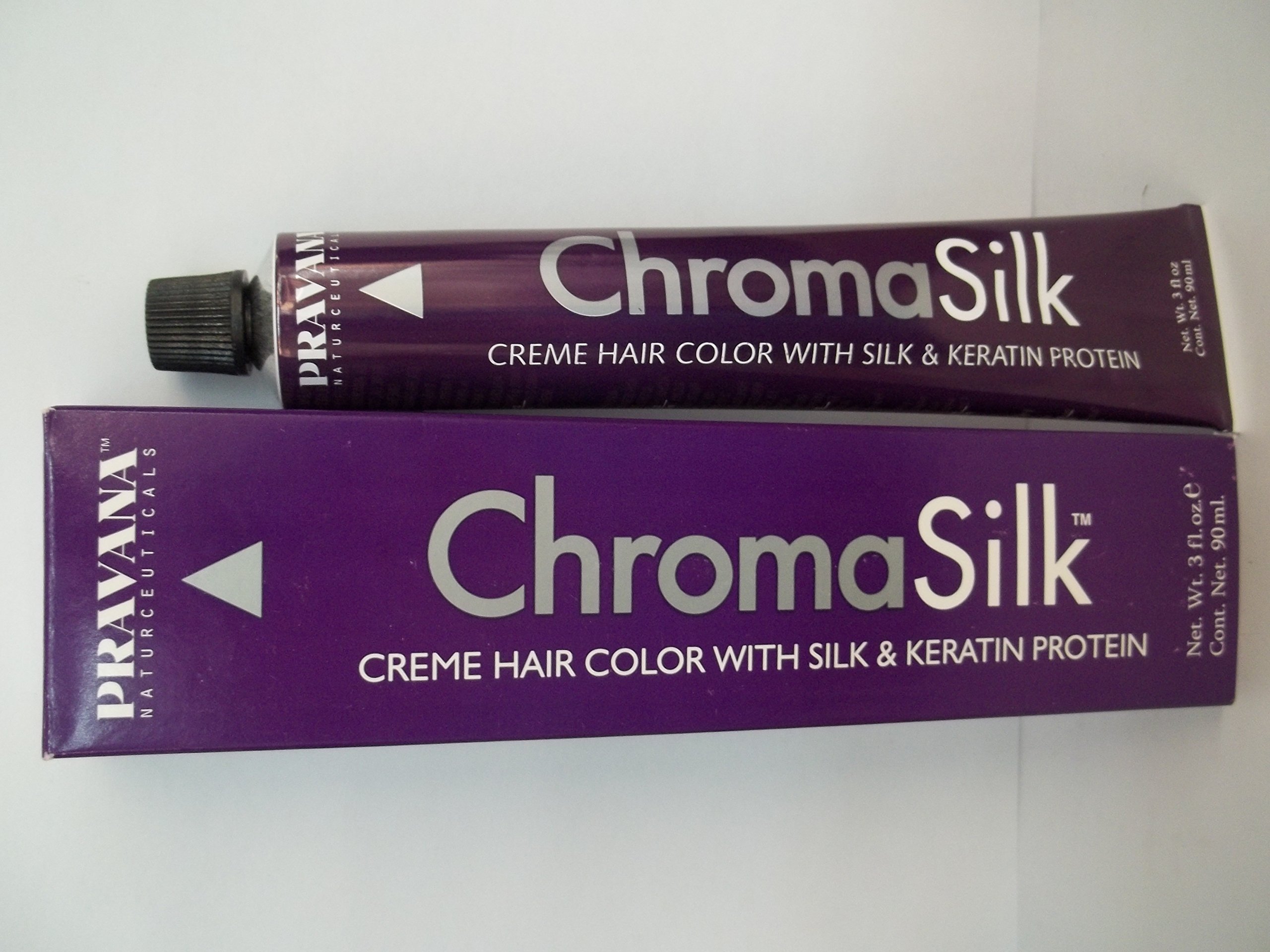 Pravana ChromaSilk Creme Hair Color - 8.31 Light Golden Ash Blonde Unisex Hair Color 3 oz