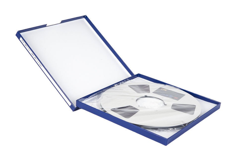 New RTM PYRAL LPR35 1/4" 3608' 1100m 10.5" Metal Reel Nab Hinged Box RMG/EMTEC Studio Mastering Tape R34520