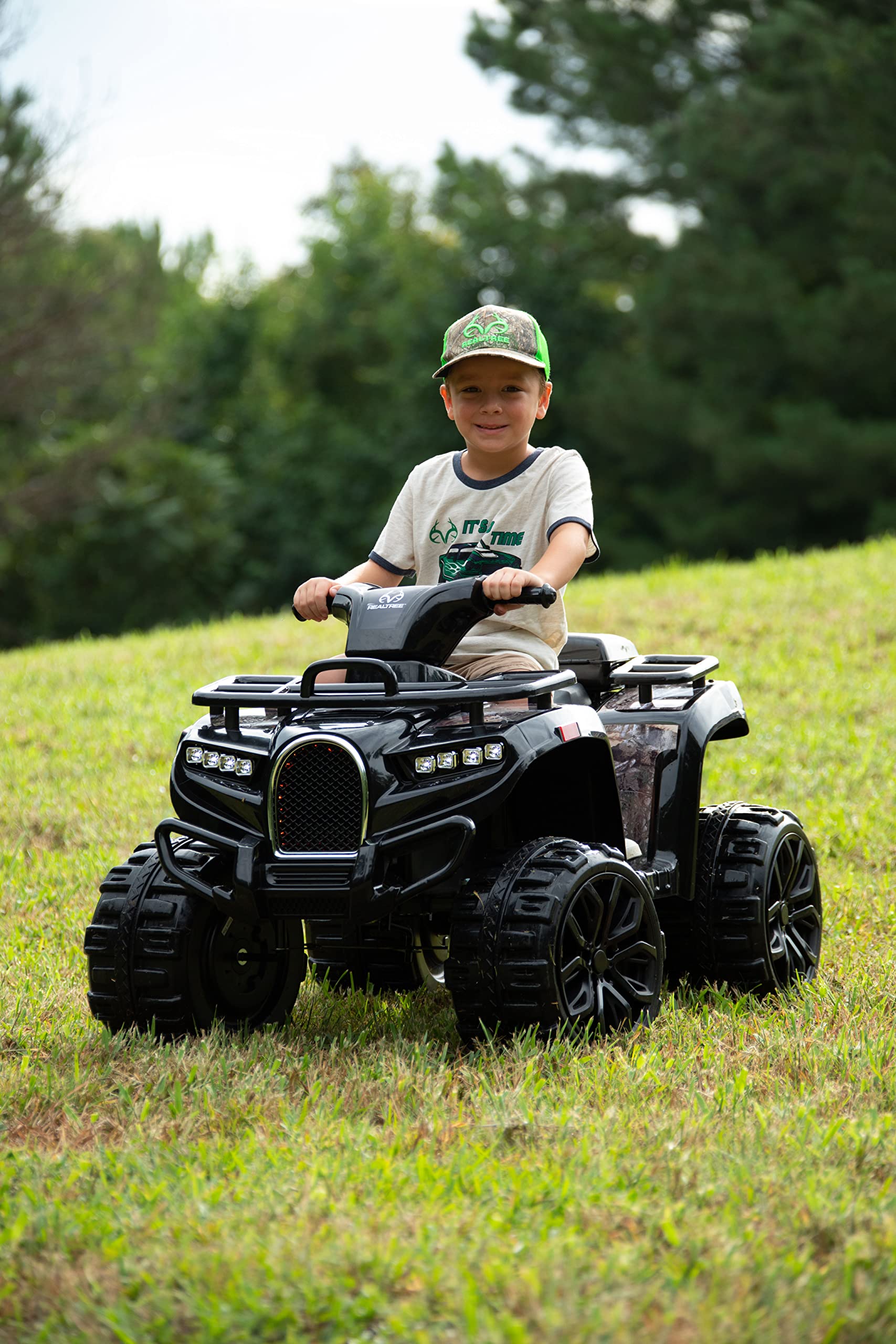 Best Ride On Cars Realtree Sporty ATV, 12V Battery Powered Ride On Car, Black