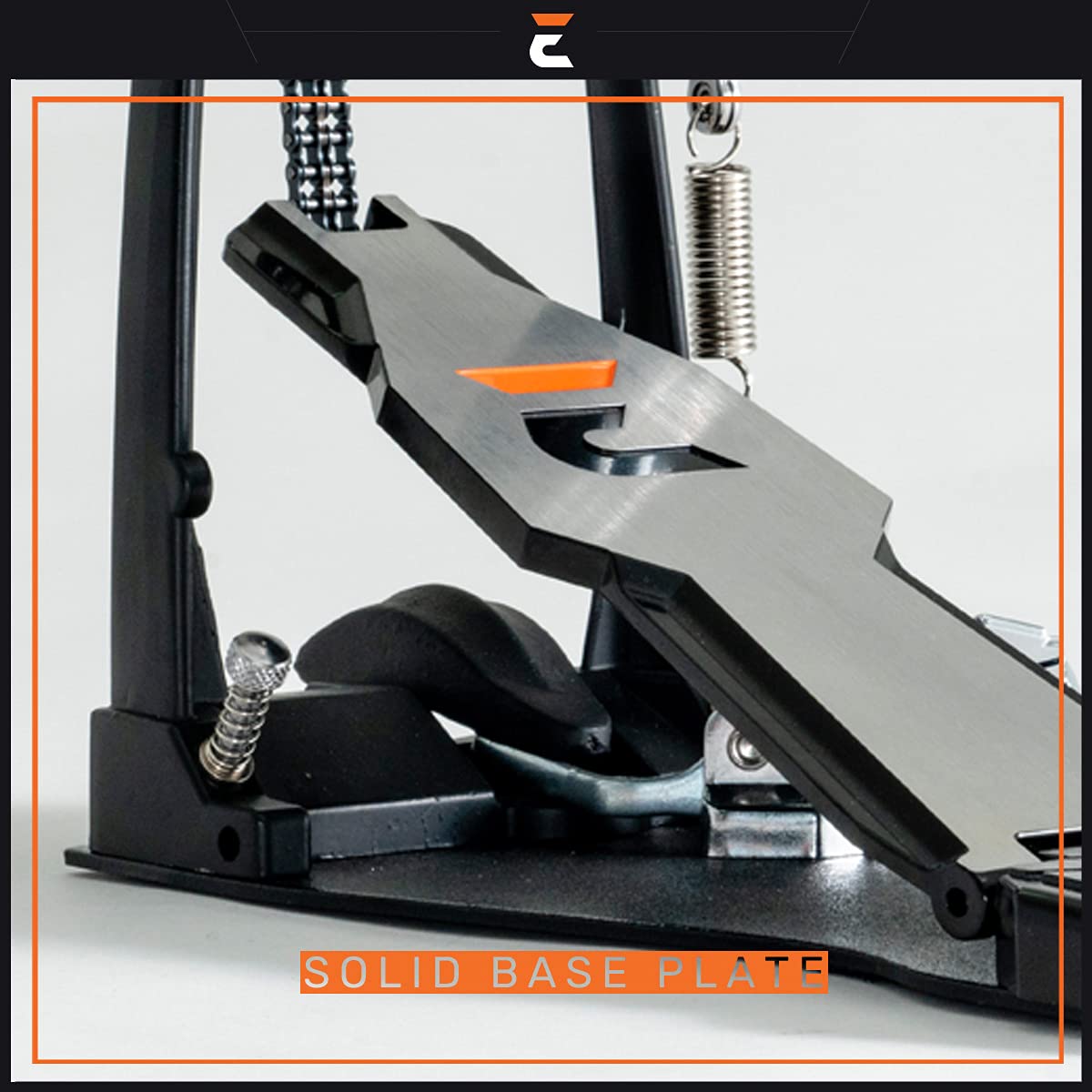 Premium Double Bass Drum Pedal, Edge Hardware Design (EHWD) PE1D