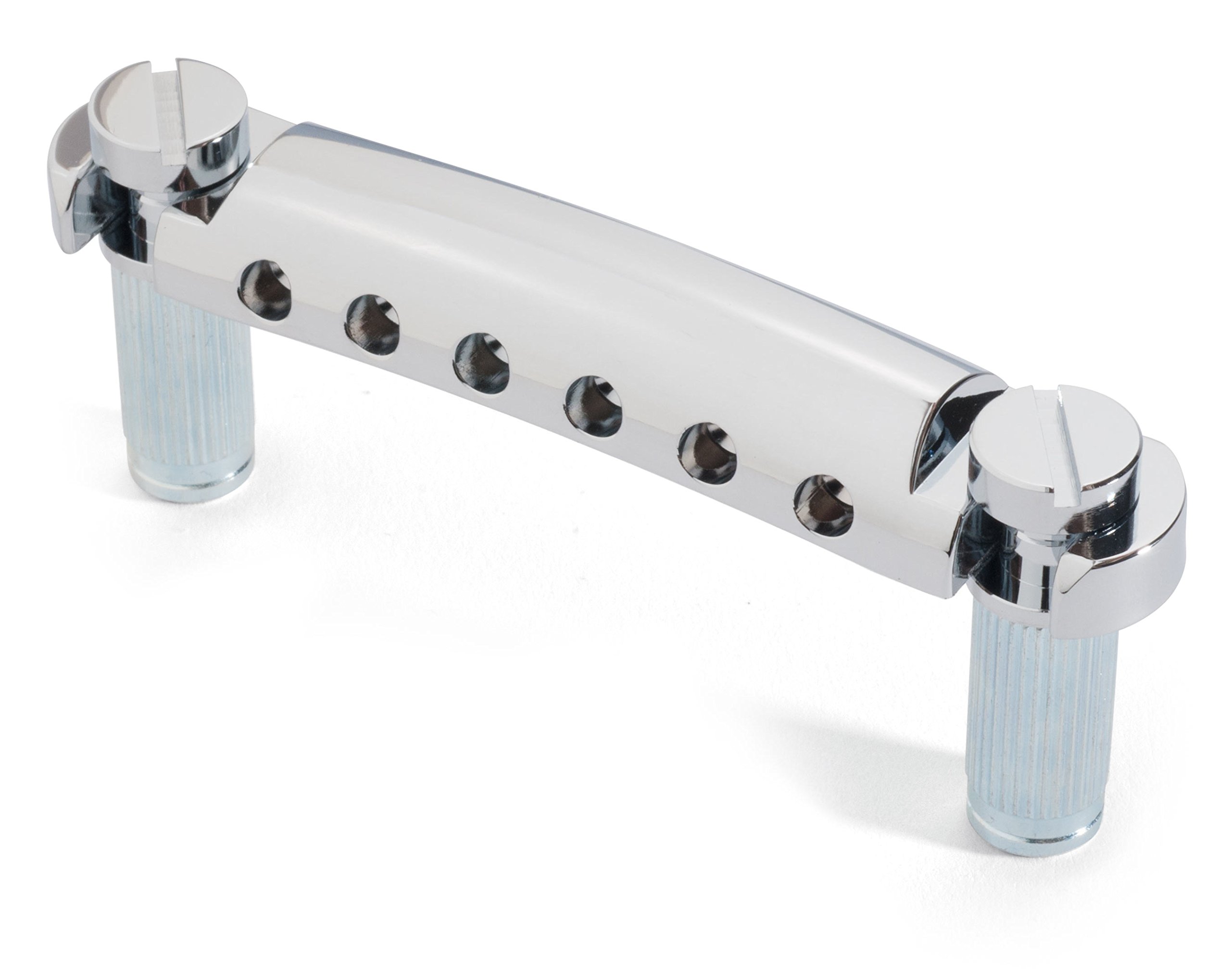 Gotoh 'Stop' Tailpiece, with Metric M8 x 1.25 Mounting Studs, Chrome