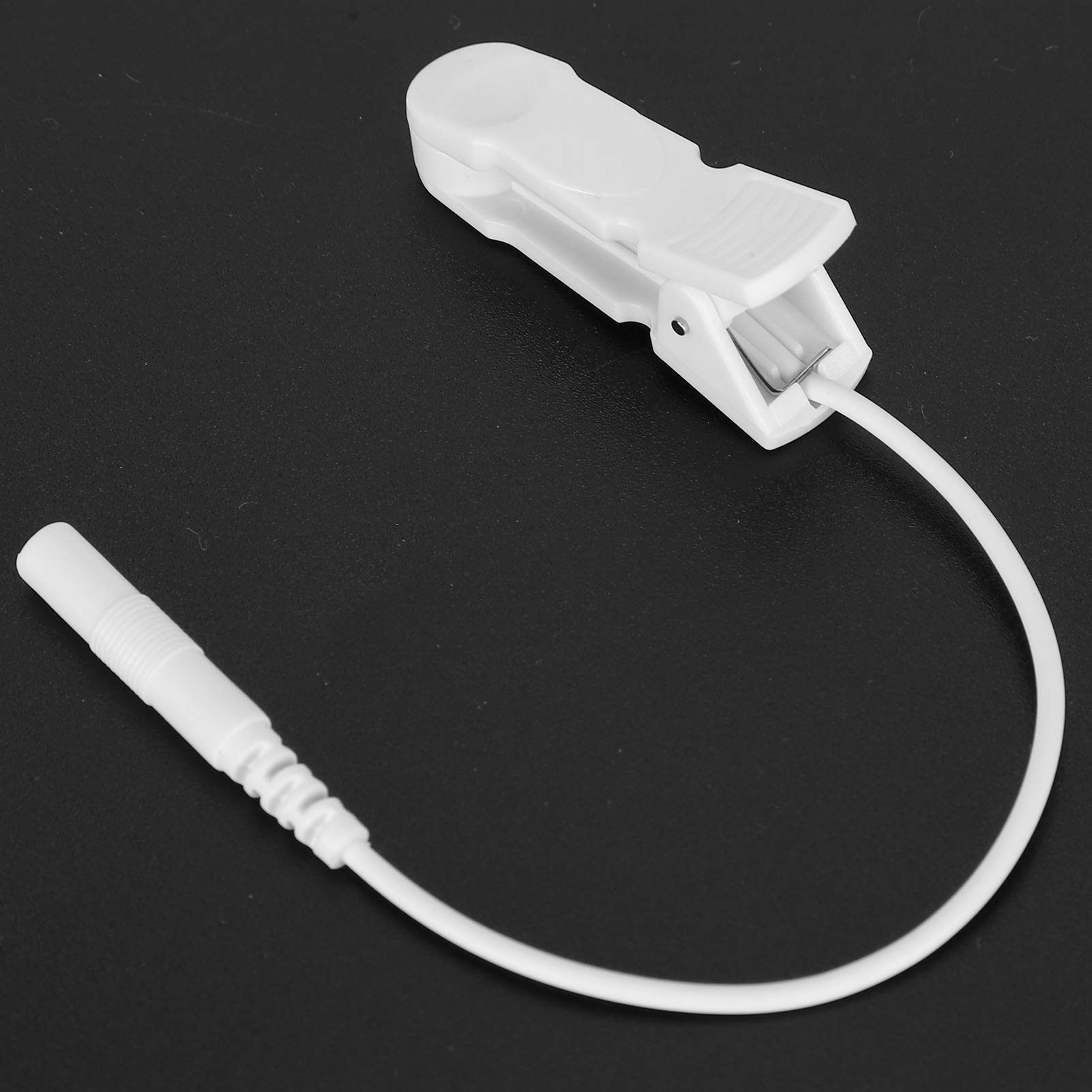 GOTOTOP Electrode Connection Cable, 10pcs 2.0mm Ear Clip Electrode Connecting Wires Pin Snap Connecting Cable for Digital TENS Massage Machine