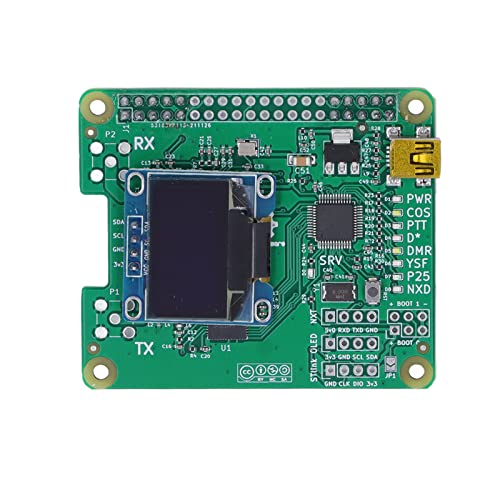 BOLORAMO Hotspot Module, Fully Assembly UHF VHF 32bit Processor MMDVM HS Hotspot Board for Industry