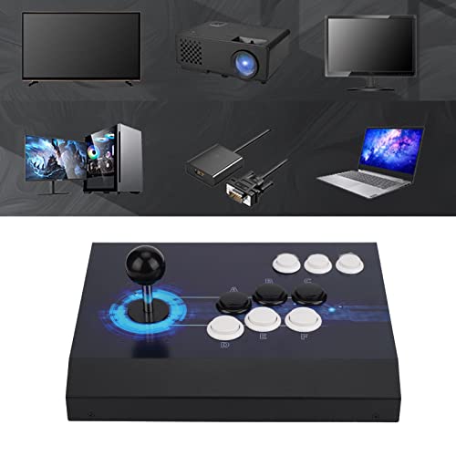 BOLORAMO Joystick Game Console, 3D Game Console Safe Sensitive Professional Birthday Gift for Holiday Party for Adult(Single Game Console)