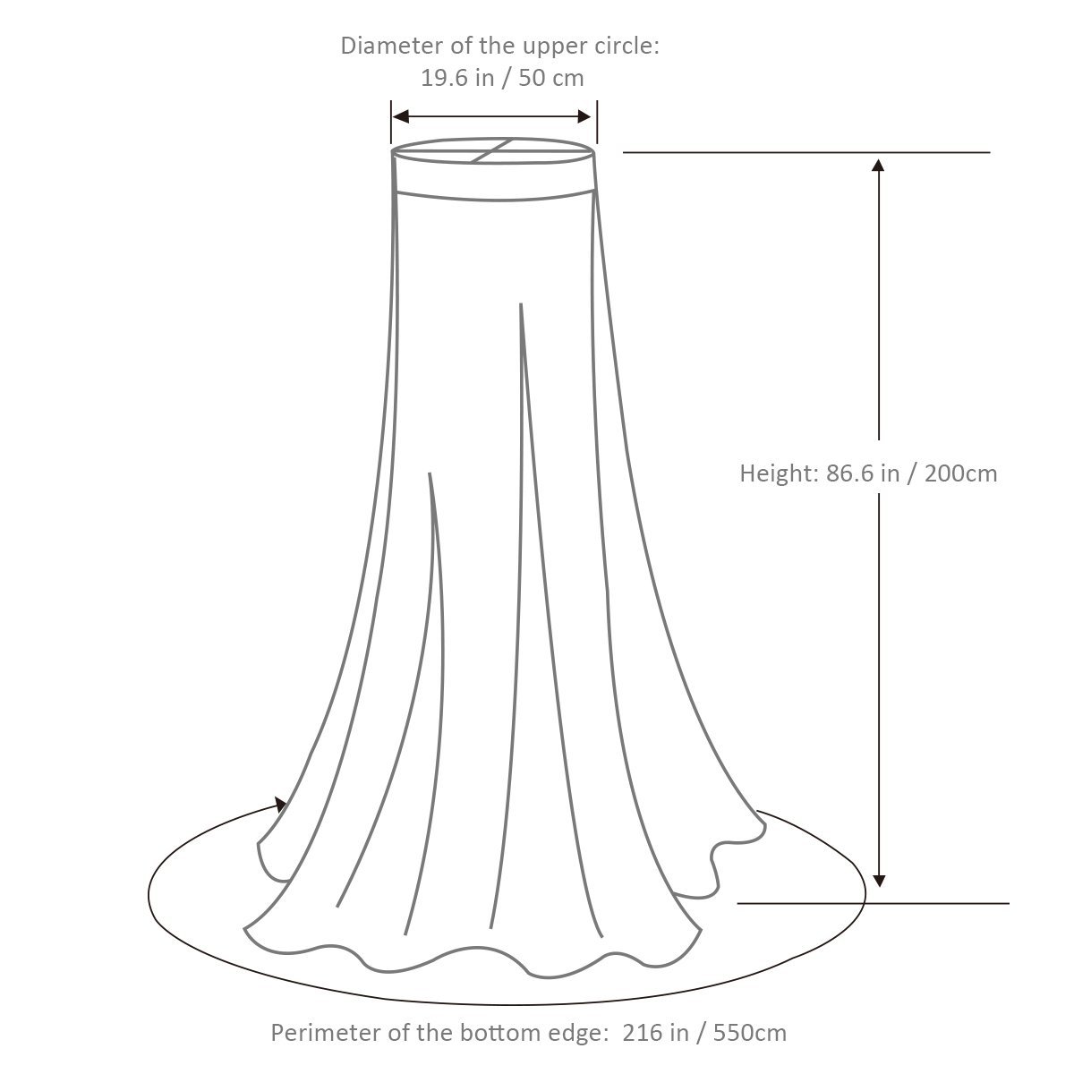 Mosquito Net - Foxnovo Toddler Bed Crib Canopy Mosquito Netting (White)