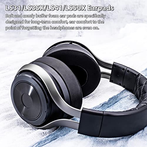 Earpads Compatible with LS31 LS41 LS35X LS50X Headset with Microphone Foam I Replacement Ear Cushion (Cooling Gel Fabric)