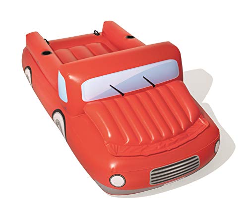 Bestway Big Red Truck Swimming Island 280 x 149 cm