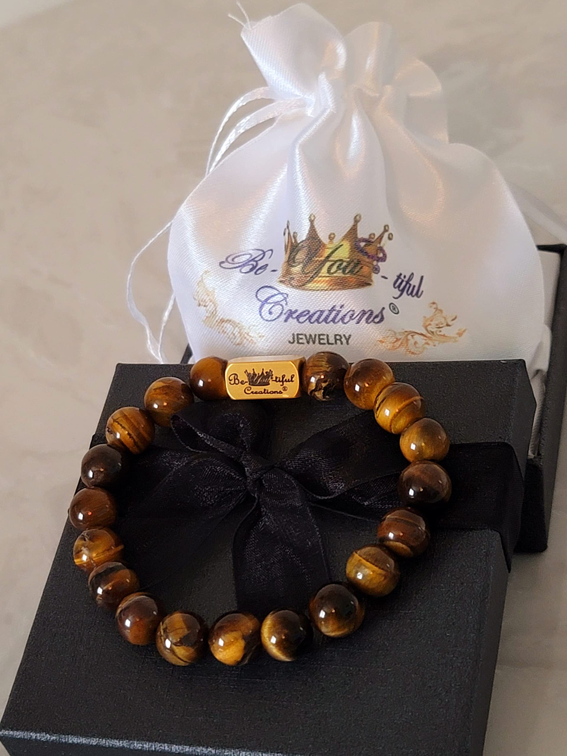 Be-You-tiful Creations STRETCH BRACELET (Tiger Eye)