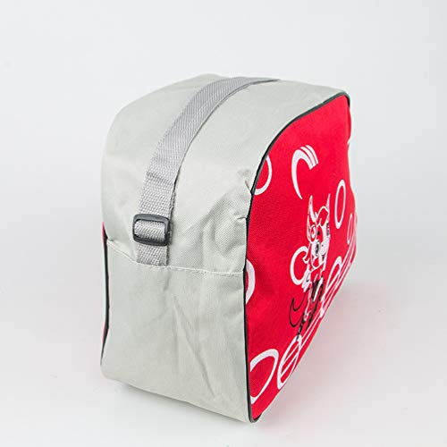BESPORTBLE 1pc Skate Bag Portable Fashionable Adjustable Shoulder Strap Roller Skate Inline Skate Ice Skating Shoes Storage Bag Organizer Red