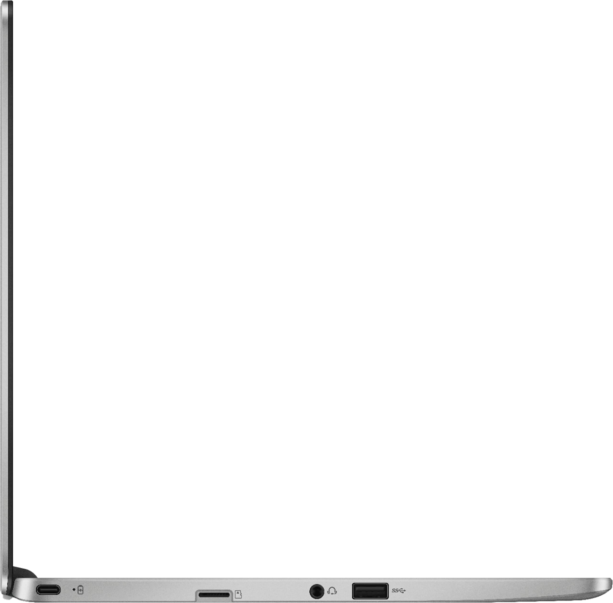 Asus (Renewed) C423NA Chromebook 14 14" FHD Laptop Computer, Intel Celeron N3350 Processor, 8GB LPDDR4 RAM, 64GB eMMC, 802.11AC WiFi, Bluetooth, USB Type-C, Silver, Chrome OS, BROAG