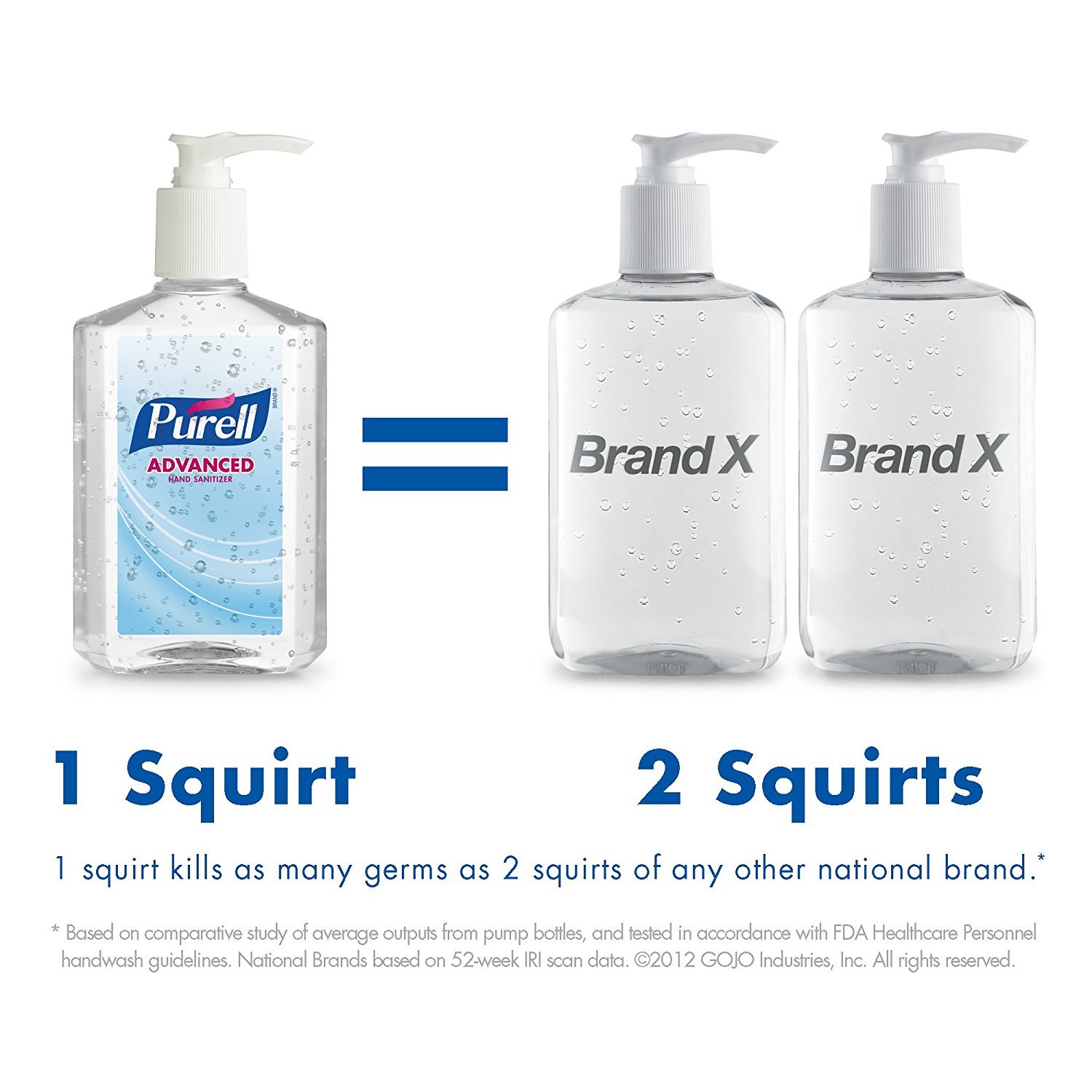 PURELL TFX Waterless Surgical Scrub, 1200 mL Scrub Refill for PURELL TFX Touch-Free Dispenser (Case of 4) - 5485-04