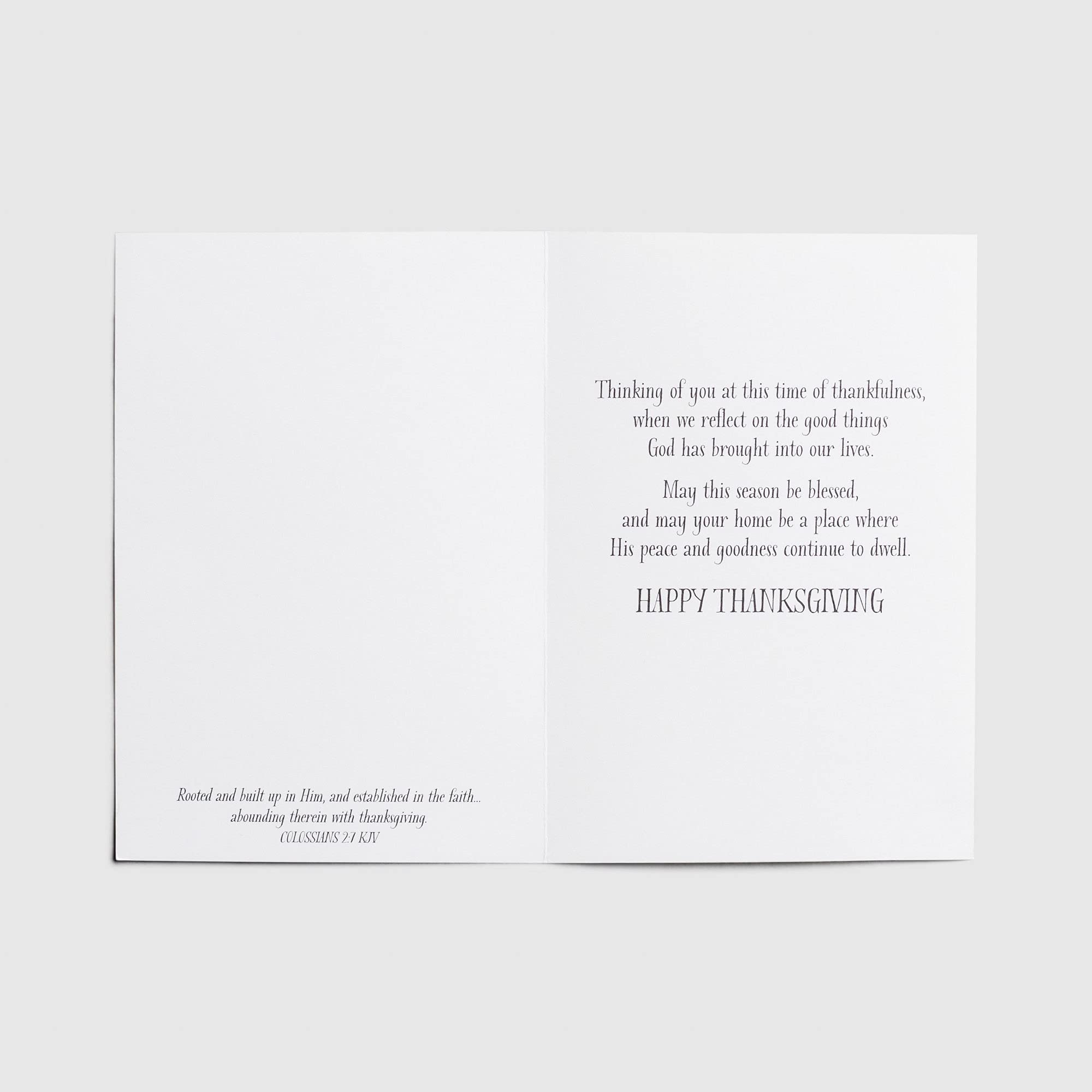 Thanksgiving - Inspirational Boxed Cards - Assorted
