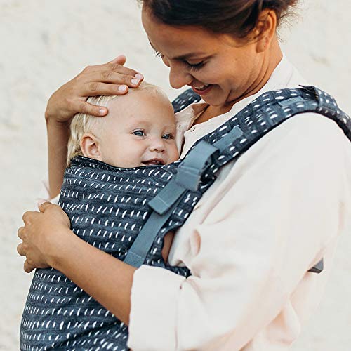 Boba Baby Wrap Grey and Boba X Denim Rain Soft Carrier Combo