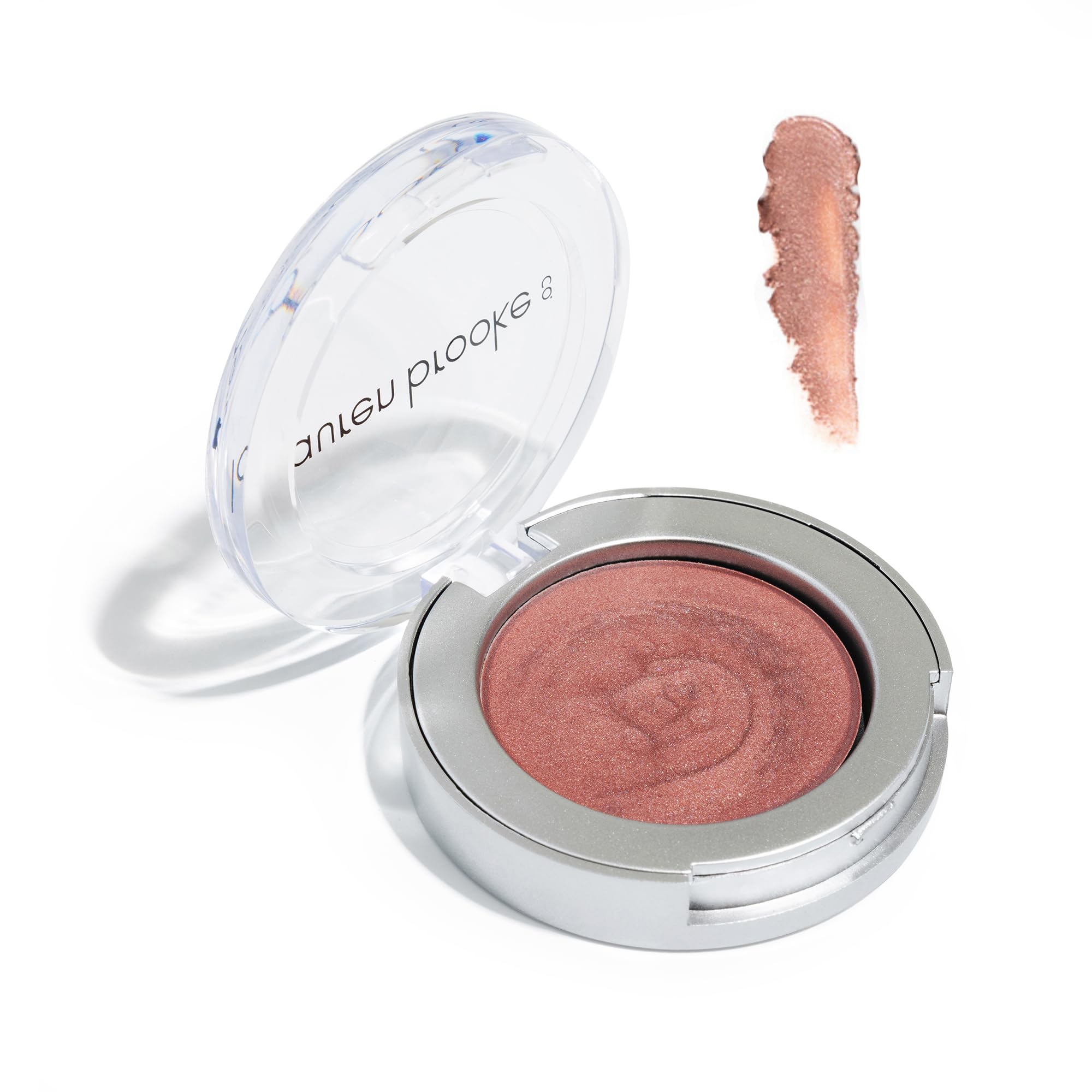Lauren Brooke Cosmetiques Cream Eyeshadow | Natural Organic Eyeshadow, Richly Pigmented Eye Makeup, Creme Eyeshadow For Women (Rose Brown (Shimmer))