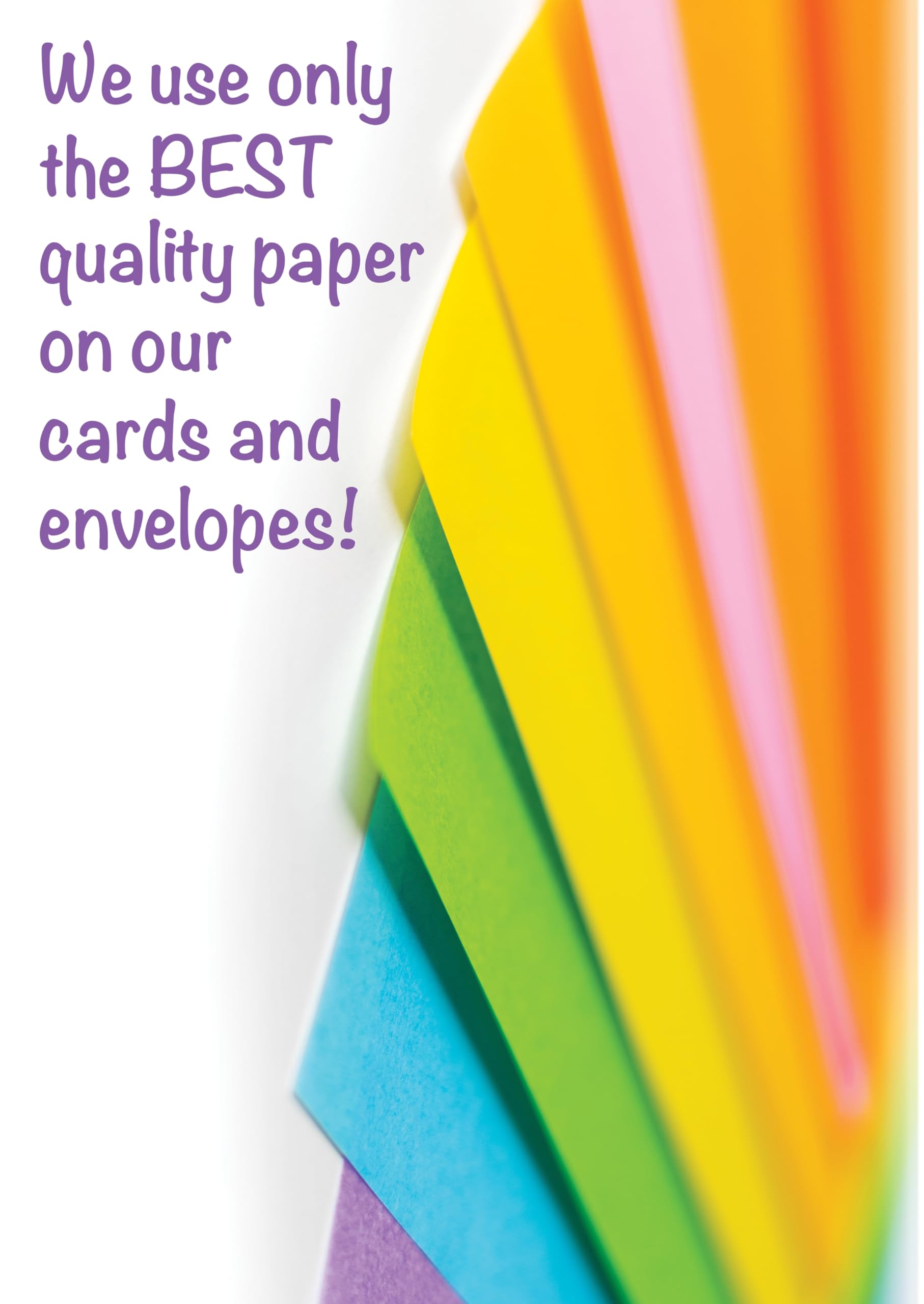 Chuck's Card-O-Rama - Son Birthday Card - MADE in USA - Excellent Card Stock, Envelope Included - 5" x 7.75" - Packaged in Extra Sturdy Mailer - 95584 - Perfect Greeting Card