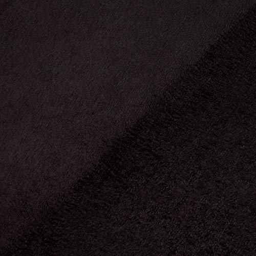 Vintage Suede Black, Fabric by the Yard