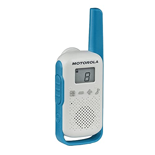Motorola Solutions Motorola Talkabout T114 White/Blue 16 Mile 2 Way Radio Two Pack
