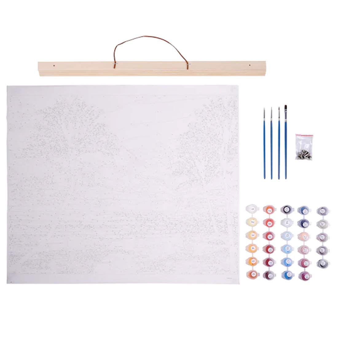 Beach Sunset with Palm Trees Paint-by-Number Kit by Artist's Loft Necessities