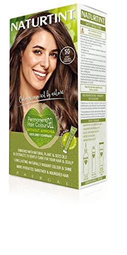 Naturtint Hair Color Permanent, 5G Light Golden Chestnut, 5.75 Fl Ounce