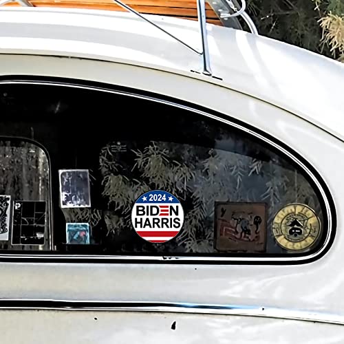 YINENA 100Pcs Biden Harris 2024 Election Stickers and Decal for Car Motorcycles Helmets Laptop Window Waterproof Decor 3x3 Inch