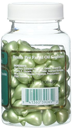 Health Pro - Aloe Vera - Moisture Complex Capsules E - Facial Oil - 1 Container (90 Capsules)