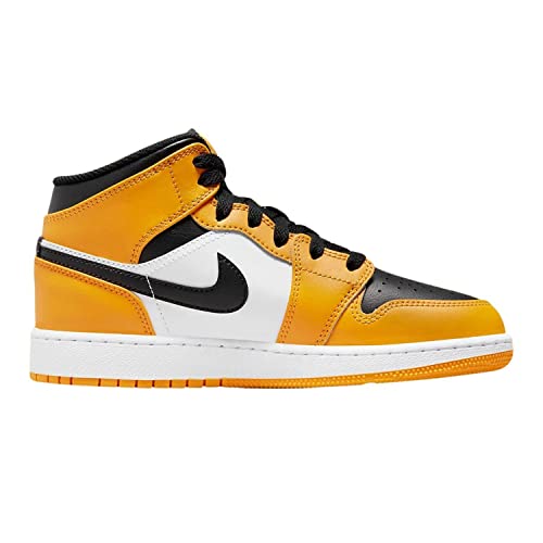 Jordan Youth Air 1 Mid (GS) 554725 701 Taxi - Size 6Y