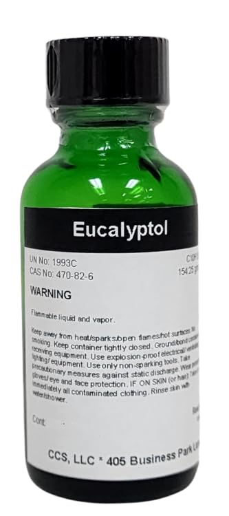 Eucalyptol High Purity Aroma Compound 30ml (1 Fl Oz)