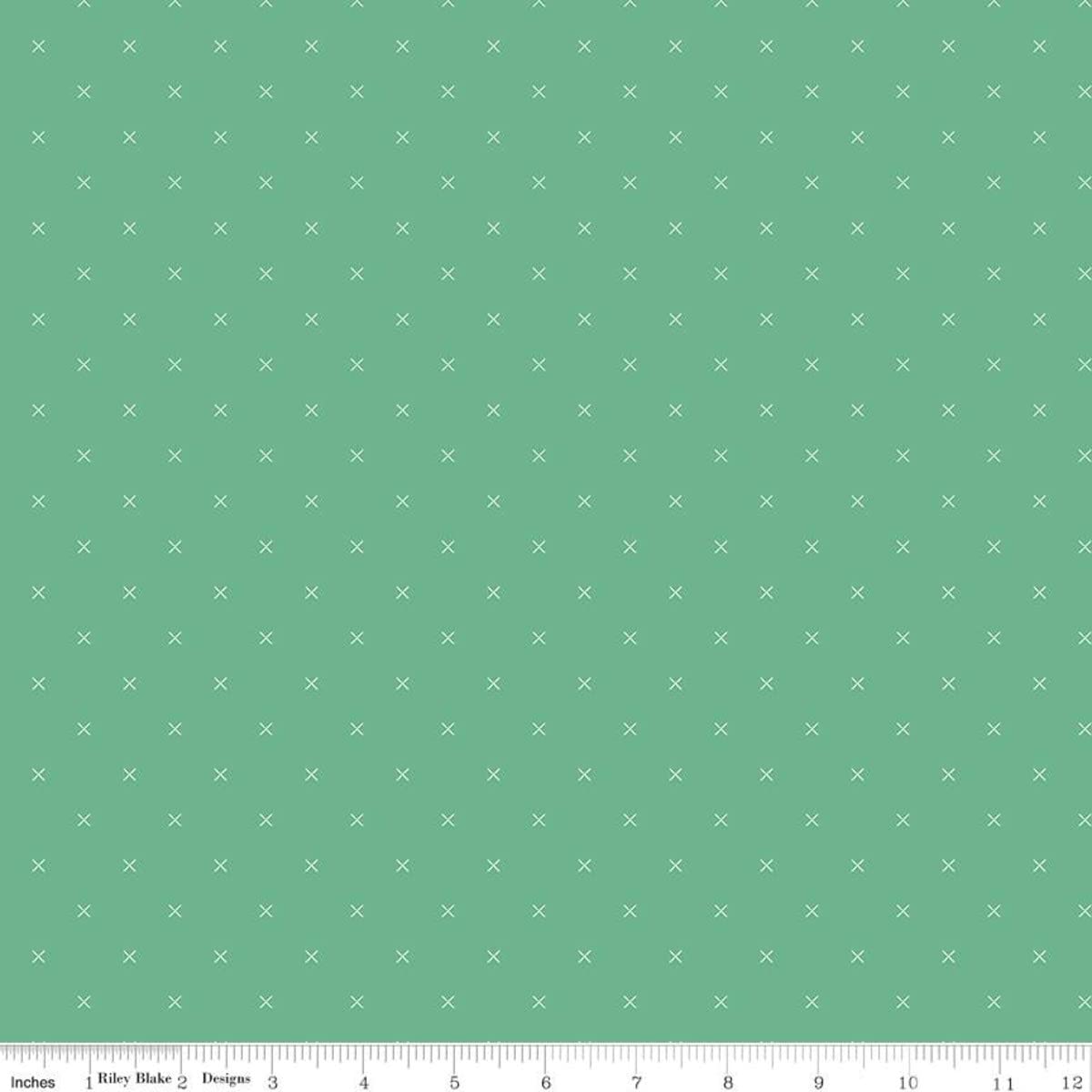 Bee Cross Stitch Fat Quarter Bundle (31 Pieces) by Lori Holt for Riley Blake 18 x 21 inches (45.72 cm x 53.34 cm) Fabric cuts DIY Quilt Fabric