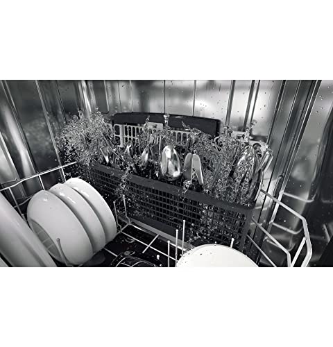 GE Profile PDT775SYNFS 24" Dishwasher with 16 Place Settings Twin Turbo Dry Boost WiFi Connect Deep Clean Silverware Jet Bottle Jet 1 Hour Wash Energy Star Certified in Stainless Steel