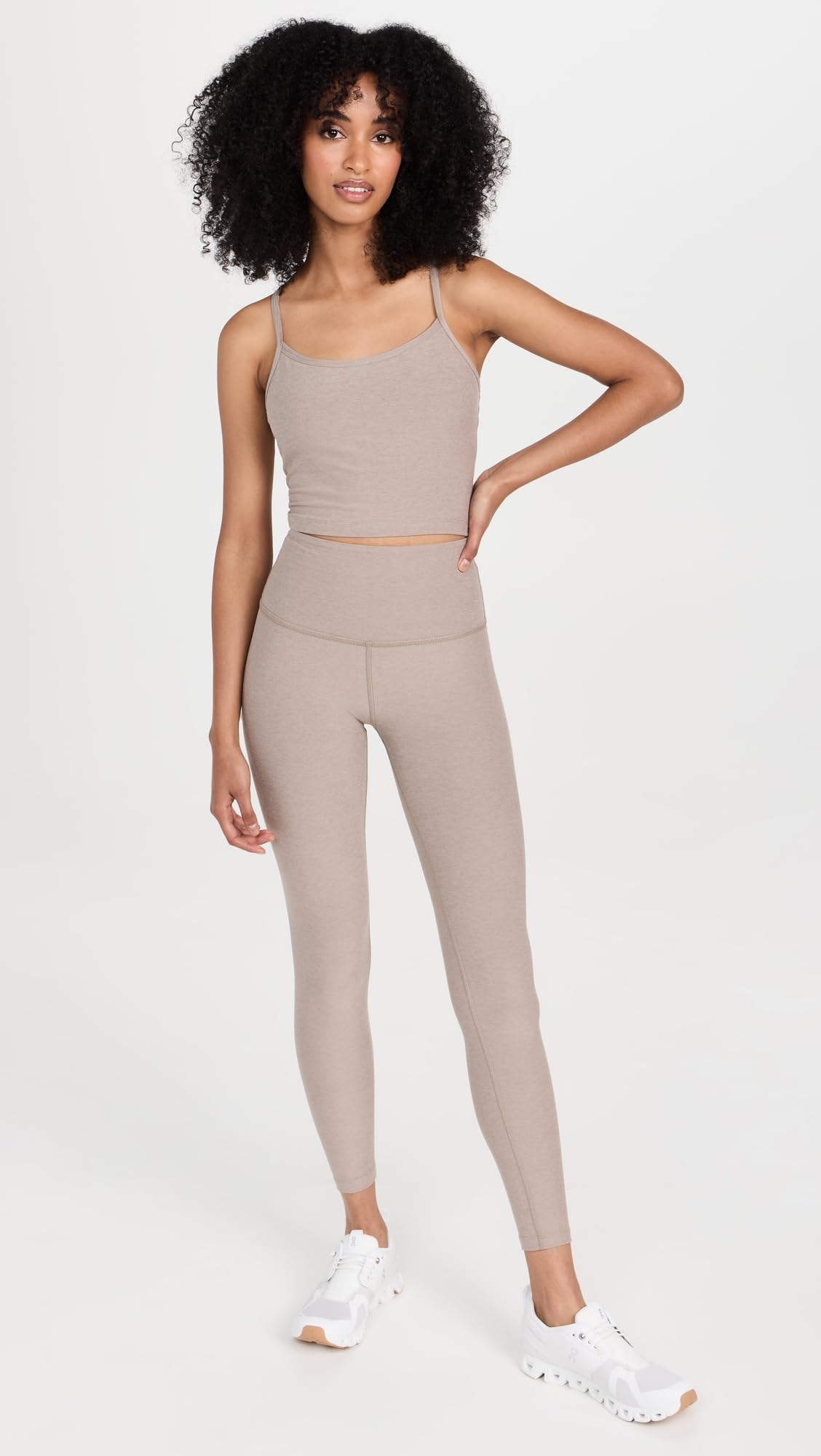 Beyond Yoga Spacedye High Waisted Midi Leggings Vivid Plum Heather SM (US Women's 4-6) 24