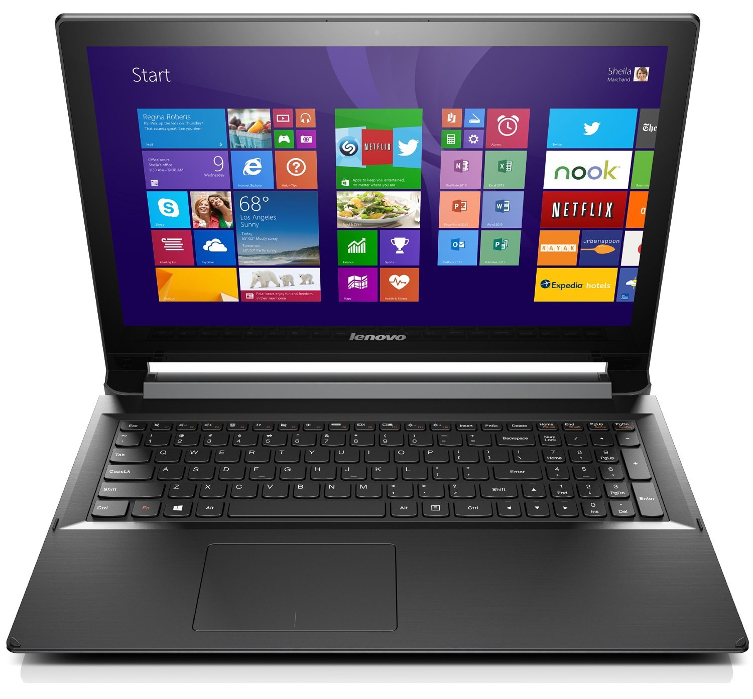 Lenovo Flex 2 16-Inch Touchscreen Laptop 15 Signature Edition 2 in 1 PC 6GB 500GB Hard Drive 8GB SSD
