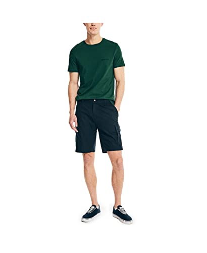 Nautica Men's Short Sleeve Crew Neck T-Shirt, Tidal Green Solid, X-Large