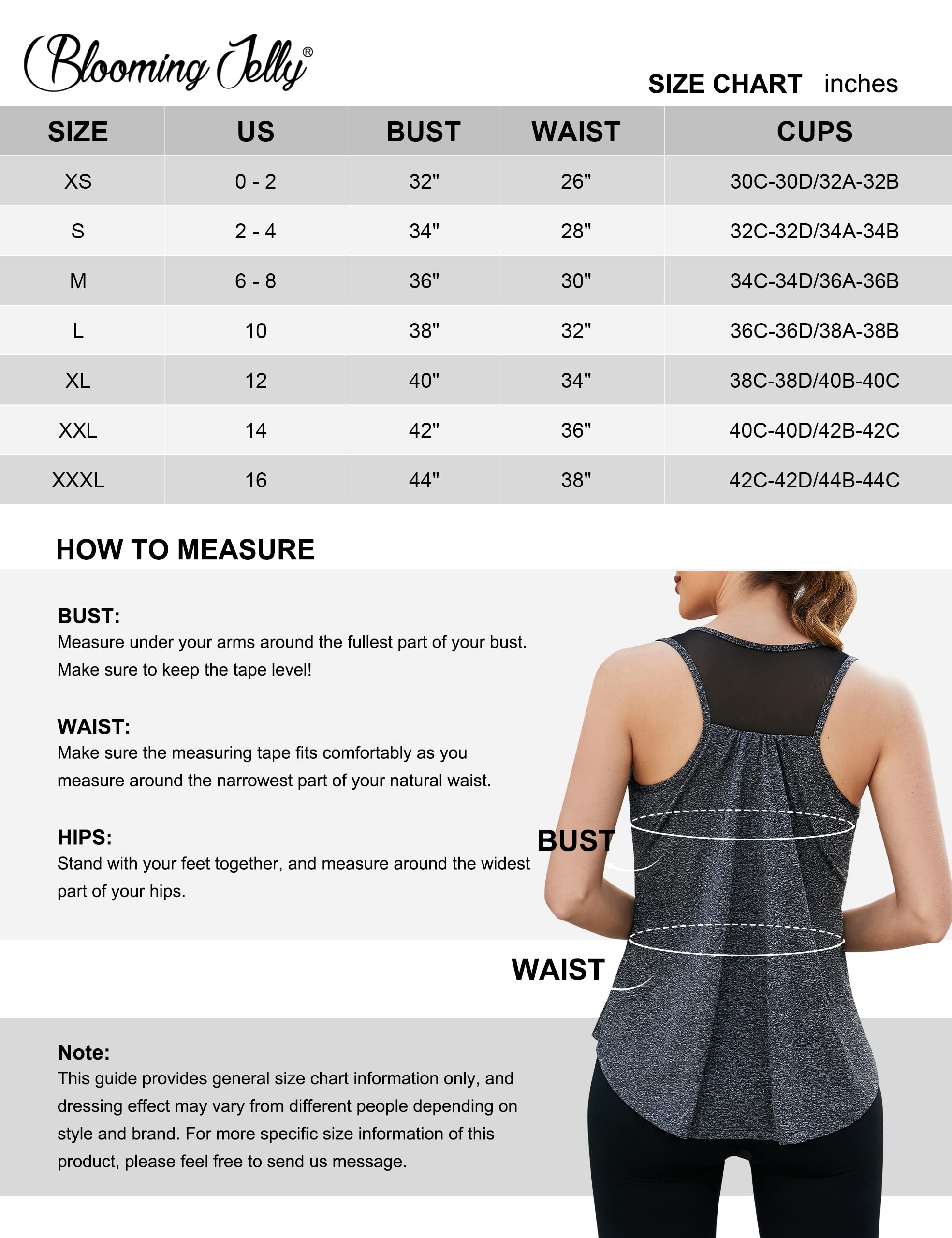 Blooming Jelly Womens Mesh Workout Tank Tops Bulit in Bra Running Shirts Walking Yoga Tops (Large, Dark Grey)