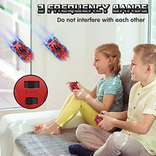 EpochAir Wall Climbing Remote Control Car, Dual Mode 360° Rotating RC Stunt Cars with Headlight,Rechargeable Toys for Boys Gift for Boys 4 5 6 7 8-12 Year Old