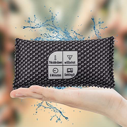 FUNOUO 200g Rechargeable Desiccant Pack,Moisture absorbers for storage,Rechargeable Desiccant Dehumidifier Bags,Moisture absorbers Bag,Desiccant Dehumidifier bag,Dehumidifier for Home Closets,Gun Safe, and Cars