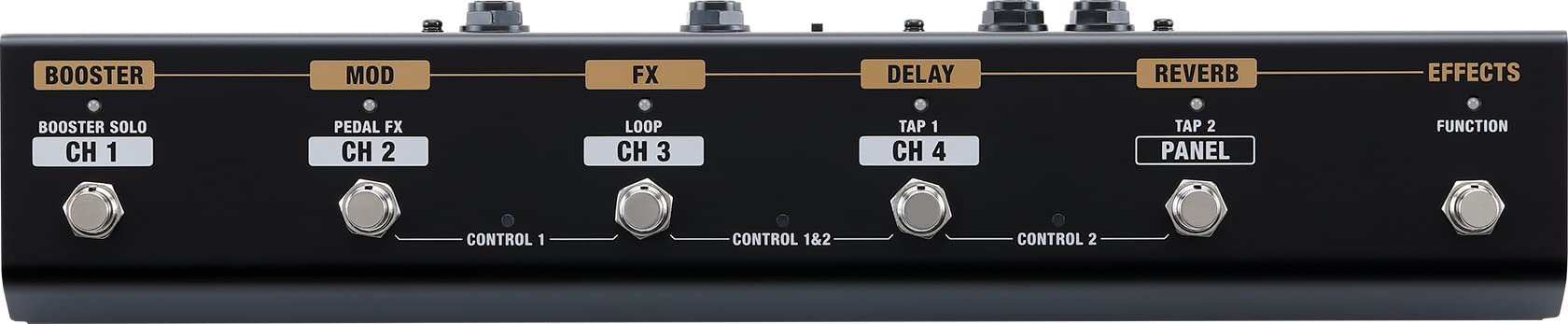 Boss GA-FC-EX Foot Controller Bundle with Roland EV-5 Expression Pedal and Austin Bazaar Polishing Cloth