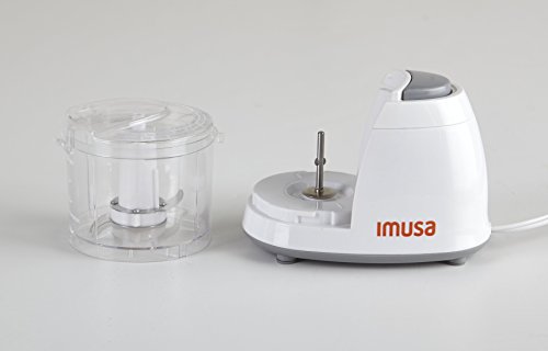 IMUSA USA White GAU-80319W Mini Chopper 1.5-Cup