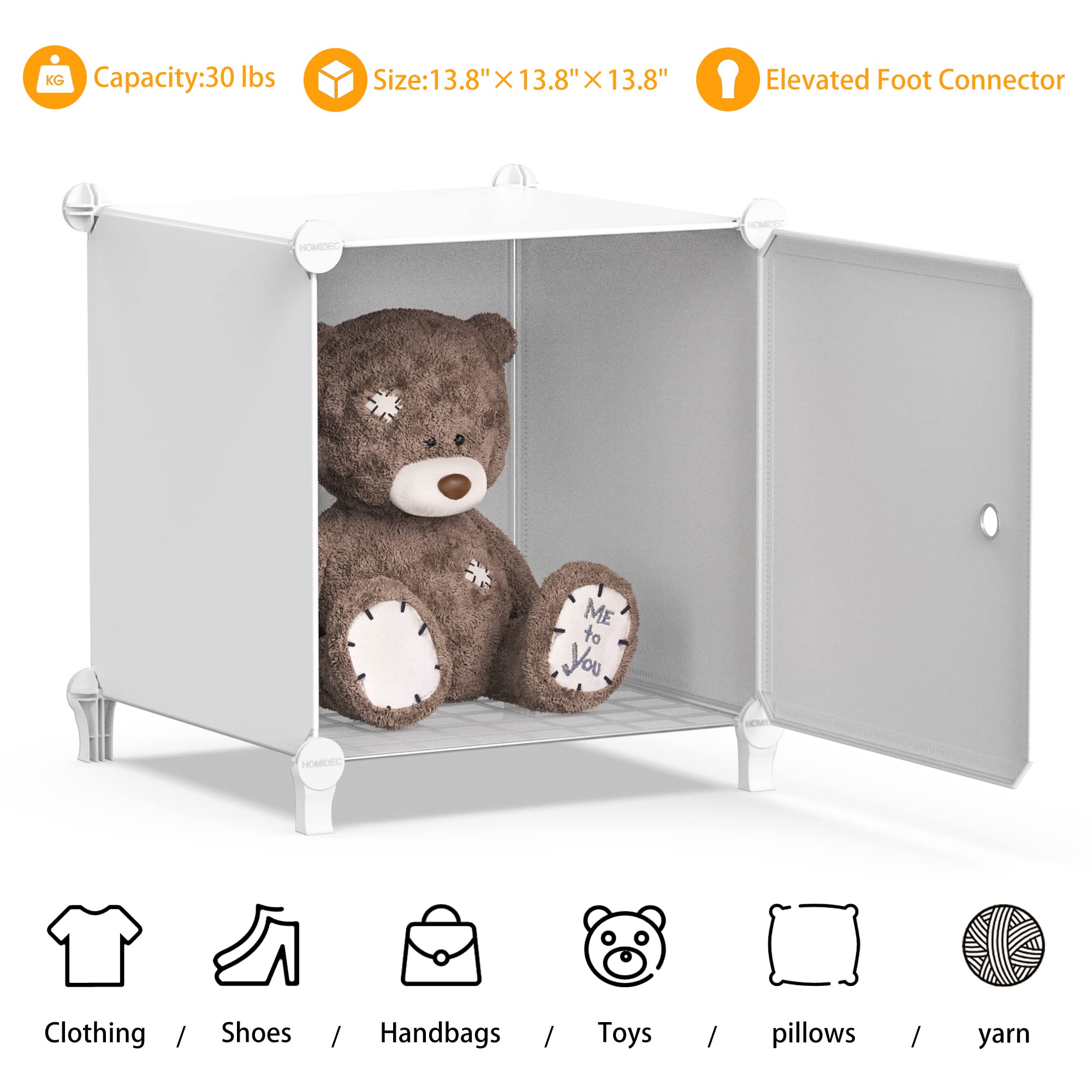 HOMIDEC Cube Storage Organizer
