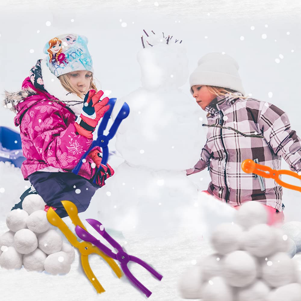 Boenoea Snowball Maker Tool with Handle for Snow Ball Fights for Kids
