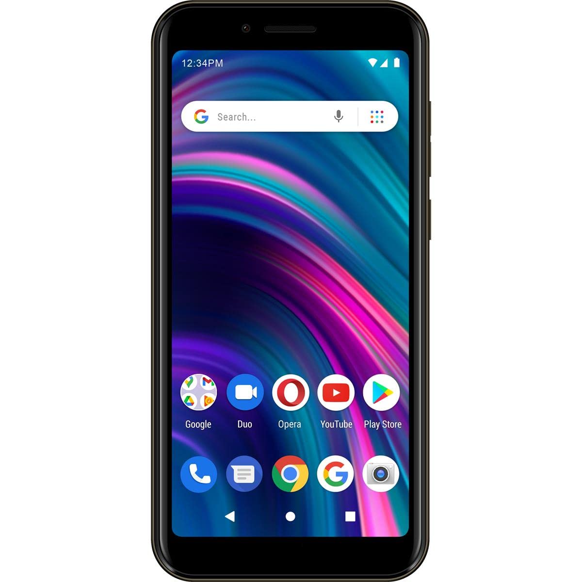 BLU C5L Max | 2022 | Long Lasting Battery | Unlocked | 5.7โ Display | 32GB | 5MP Camera | US Warranty | Bronze (Renewed)