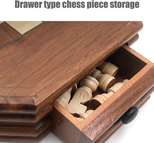 Chess Sets and Boards Board Game Wooden Set Box Wooden Table Environmental Protection Natural Paint Desktop Entertainment