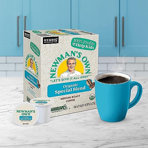 Newman's Own Organics Special Blend Keurig Single-Serve K-Cup Pods, Medium Roast Coffee, 12 Count