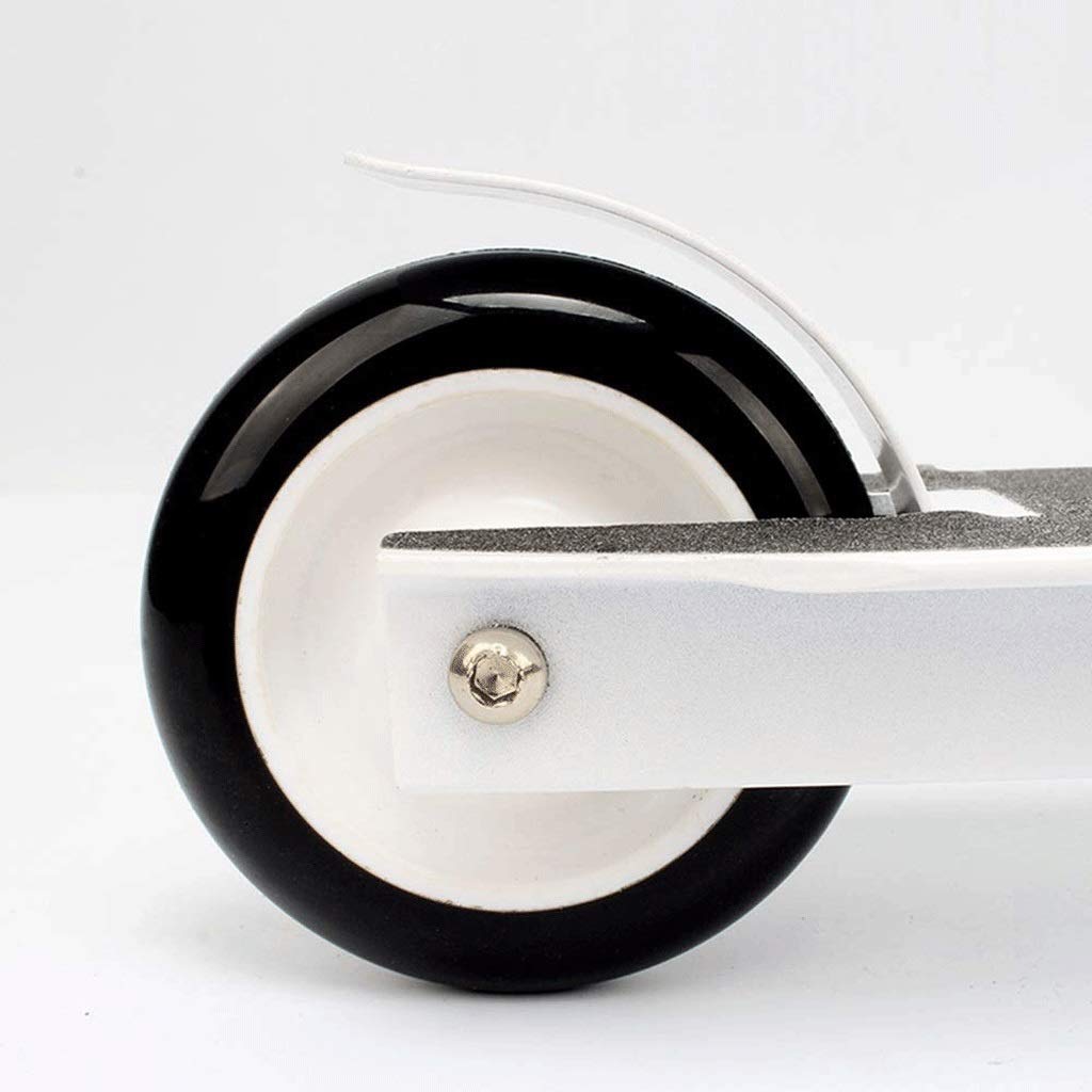 ygqtbc Stunt Scooter Complete Trick Scooters Aluminum Entry Level Freestyle Kick Scooters for Kids 8 Years and Up, Boys, Children, Teens (Color : White)